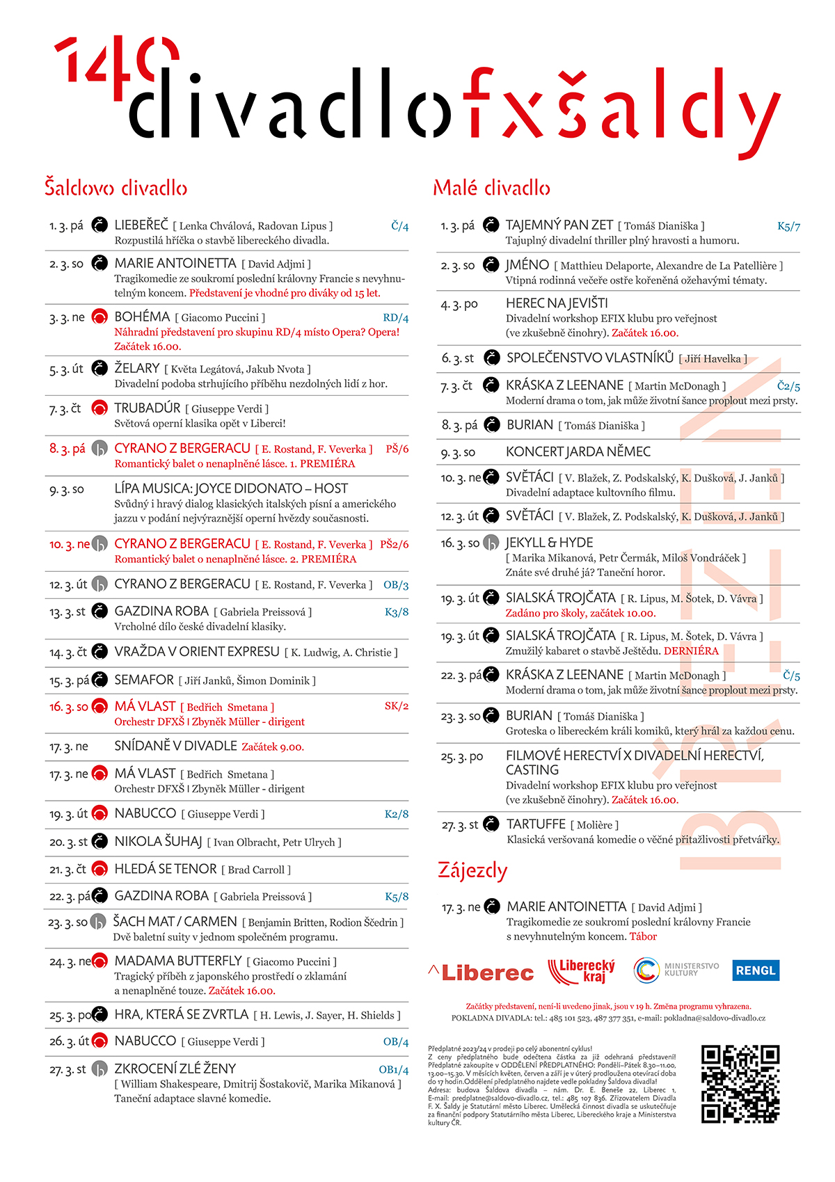Program - DIVADLO F. X. ŠALDY LIBEREC