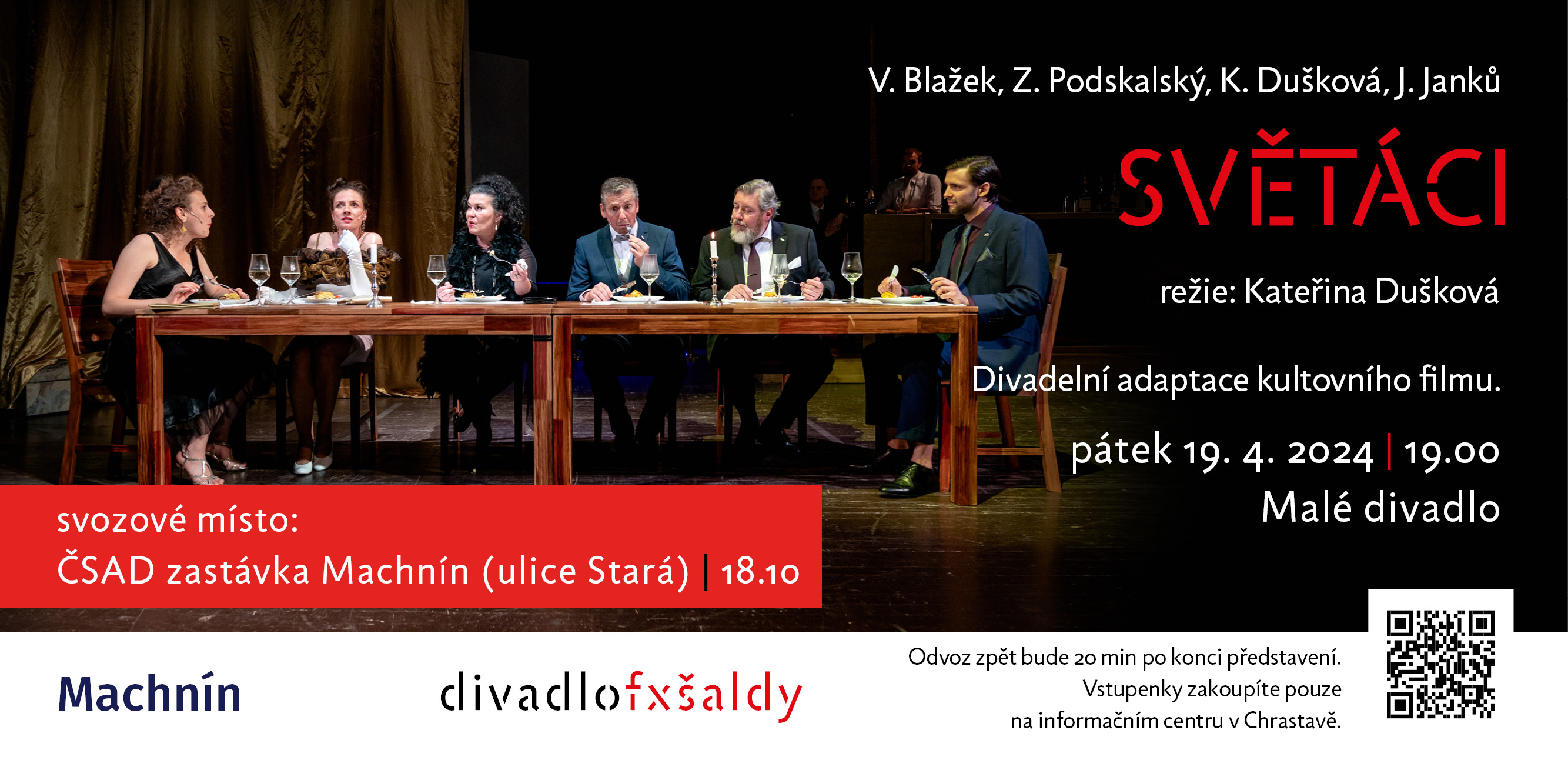 Svozy - DIVADLO F. X. ŠALDY LIBEREC