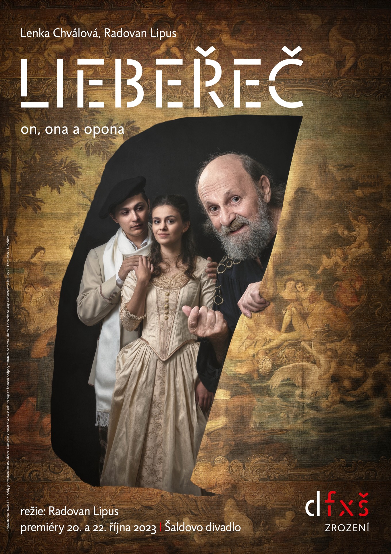LIEBEŘEČ: on, ona a opona - DIVADLO F. X. ŠALDY LIBEREC